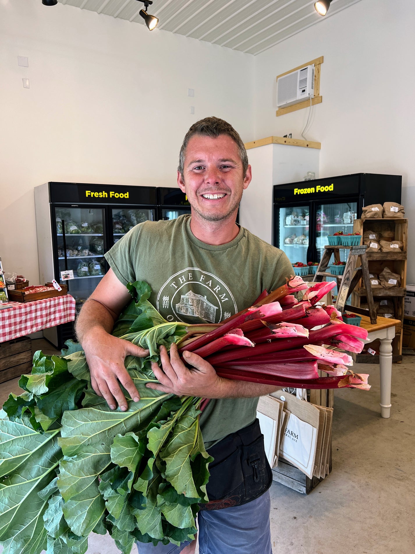 Crimson Red Rhubarb (Free Shipping) – The Farm On Central